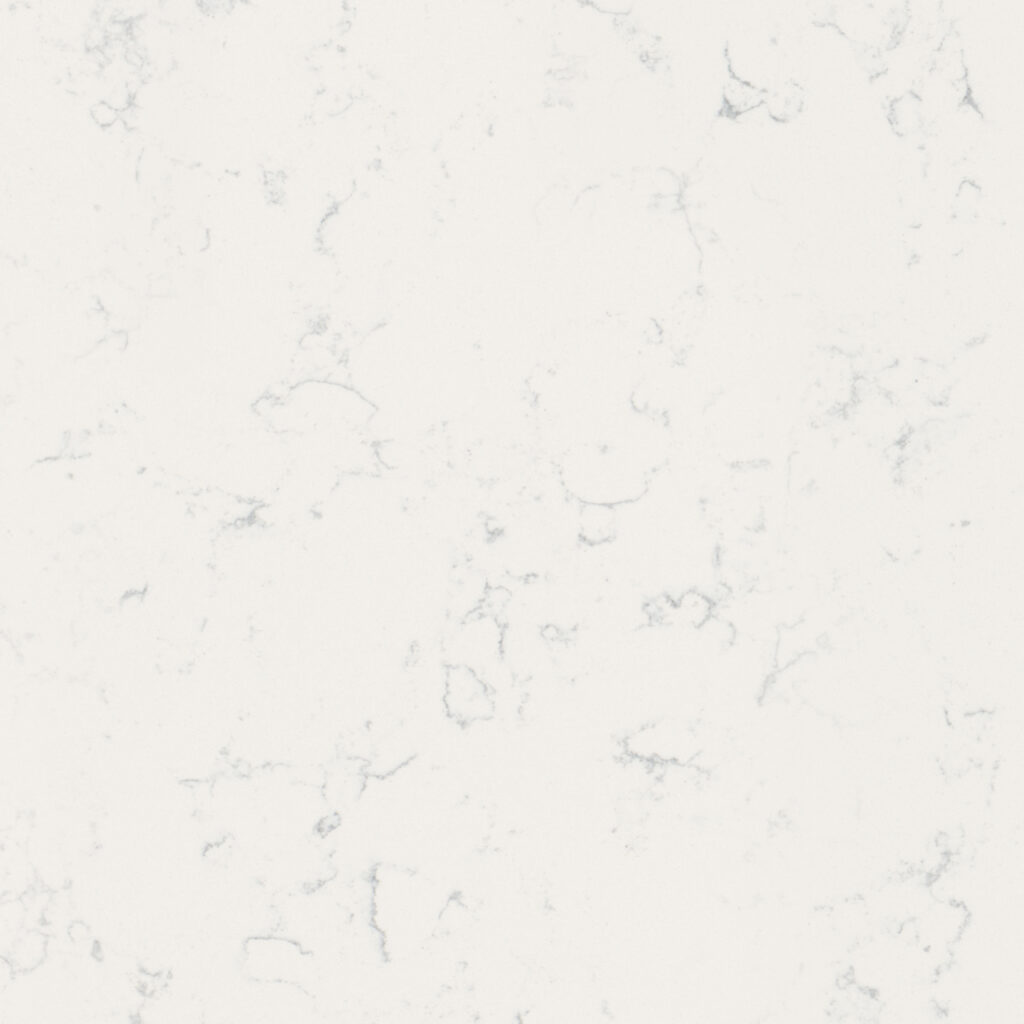 Technistone Mistral White jasny konglomerat kwarcowy na blat i ścianę na spiekomania.pl